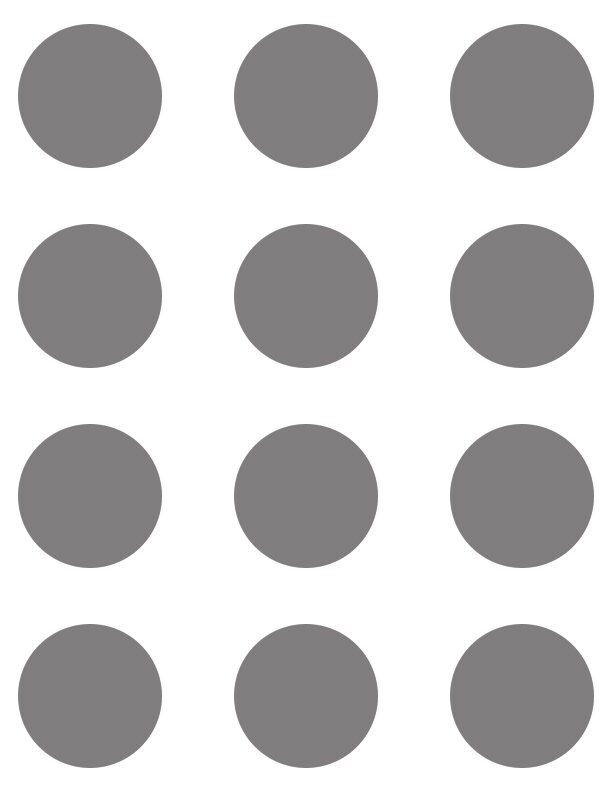 2 Inch Solid Circle Template | Blank Template | SVG | PNG | JPG ...