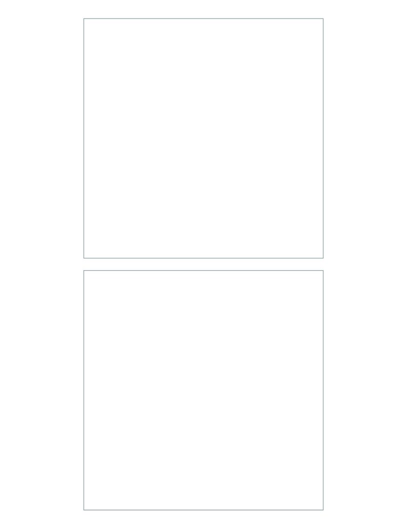 5 Inch Square Template | Blank Template | PNG | JPG | Graphic | Design ...