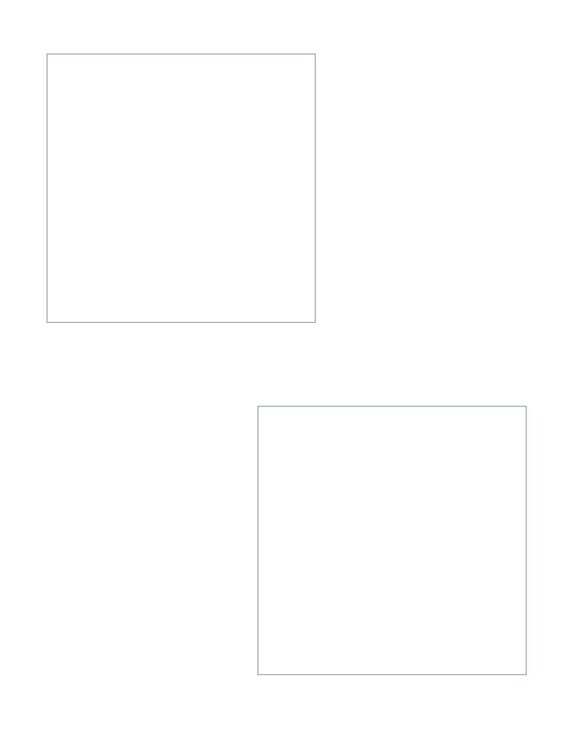 4 inch square template blank template PNG JPG graphic | Etsy