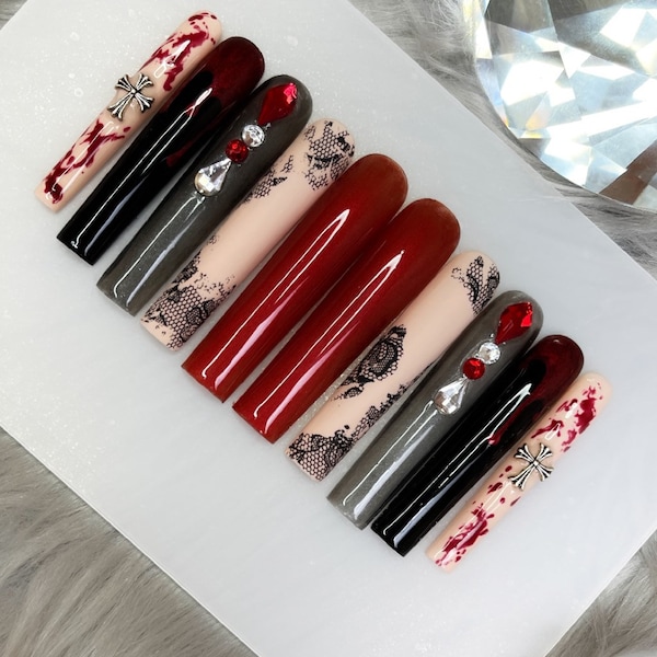 Bloody Nails - Etsy