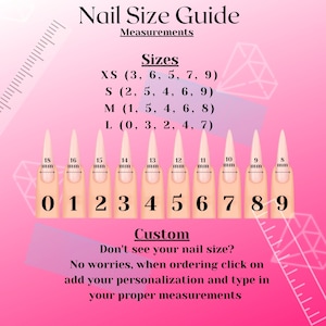 Rhinestone Press-on Nails With Gold Charms | 4XL Stiletto Glam Nail Set ...
