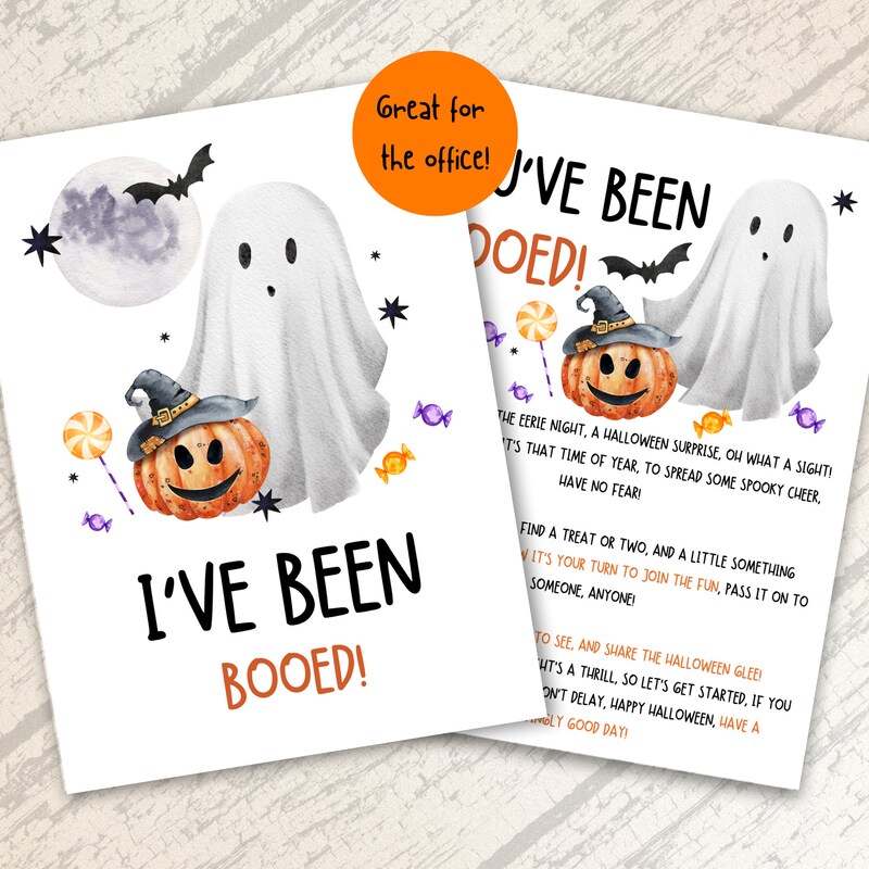 You've Been Booed Office - Etsy