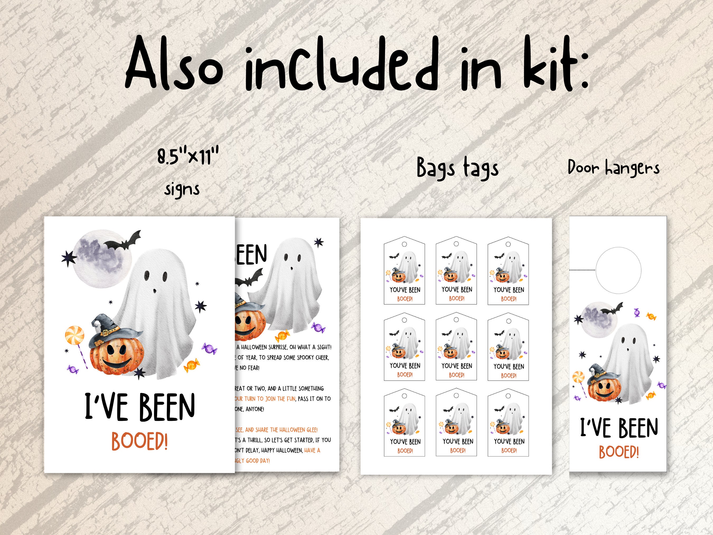 You've Been Booed Halloween Office Coworker Activity - Etsy