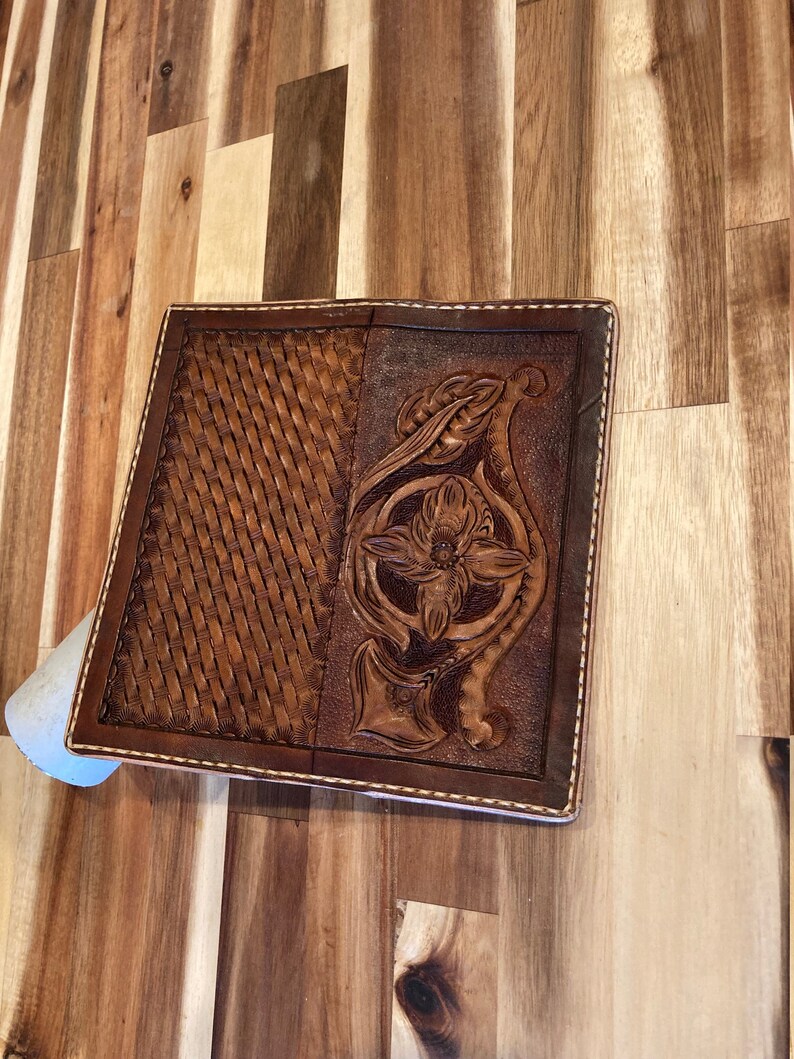 Leather Checkbook Cover - Etsy