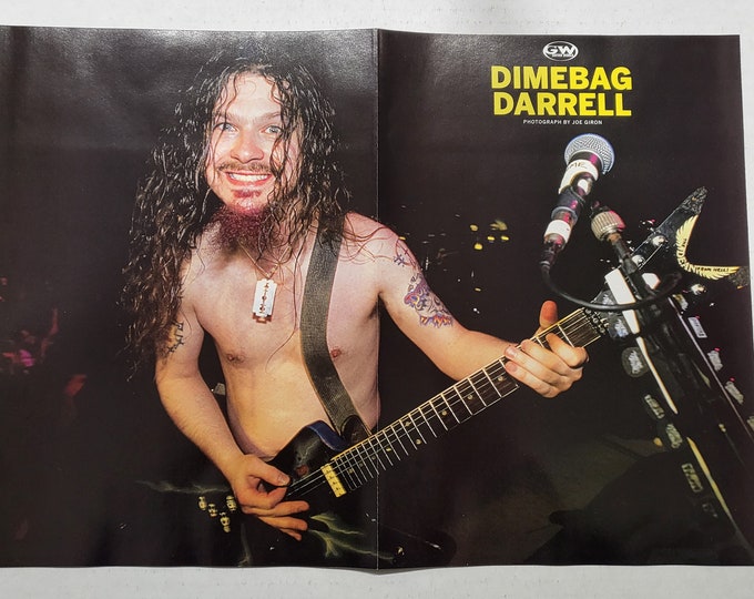 Dimebag Darrell of Pantera & Damageplan / Dimebag Darrell's 1981 ML ...