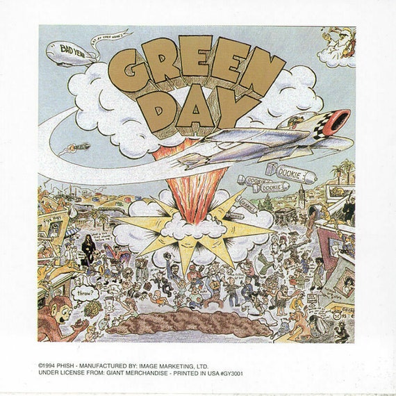 Green Day Dookie Album