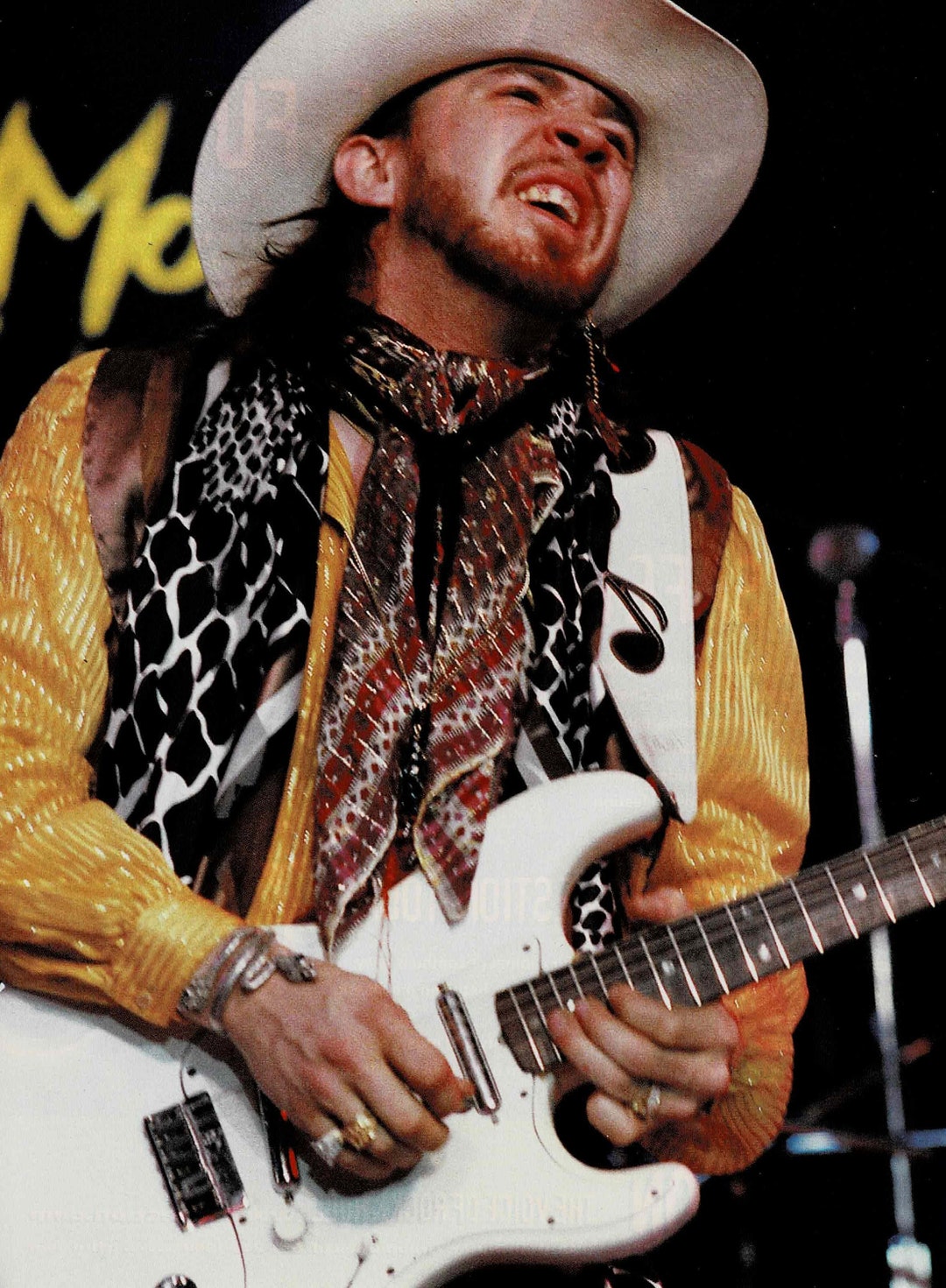 Stevie Ray Vaughan - SRV - 2003 Music Print Ad Photo - Etsy