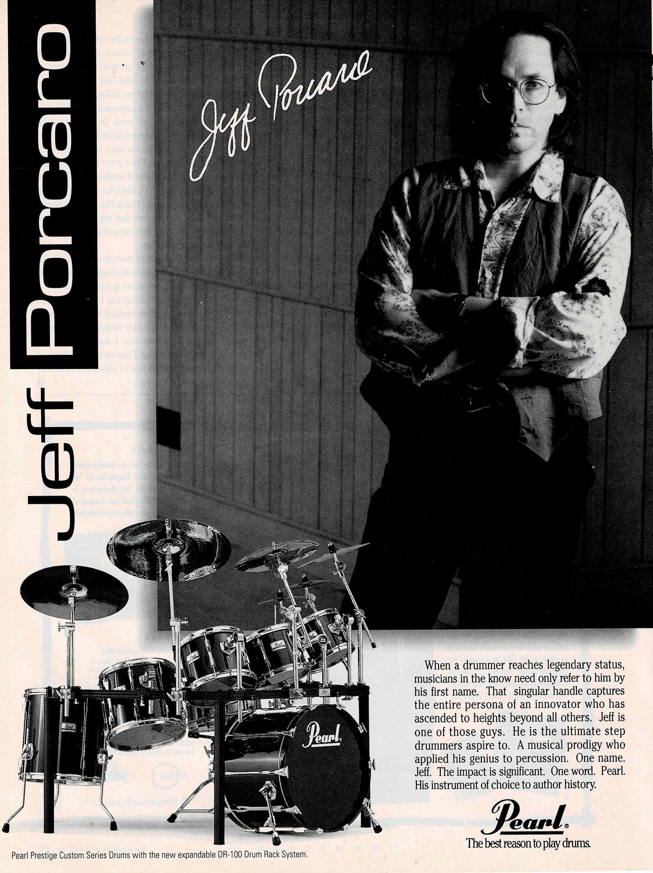 Jeff Porcaro Drum Setup