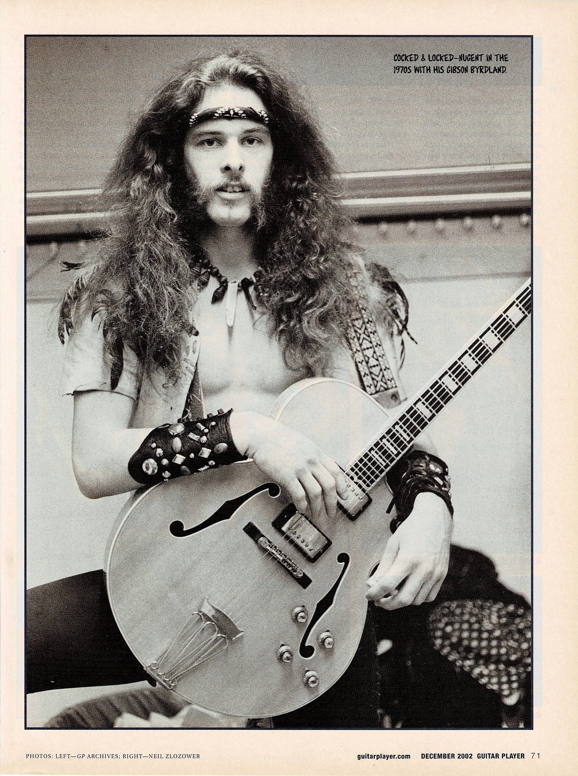 Ted Nugent 70s The Guitar Column: Ted Nugent's Road To Hearing Loss