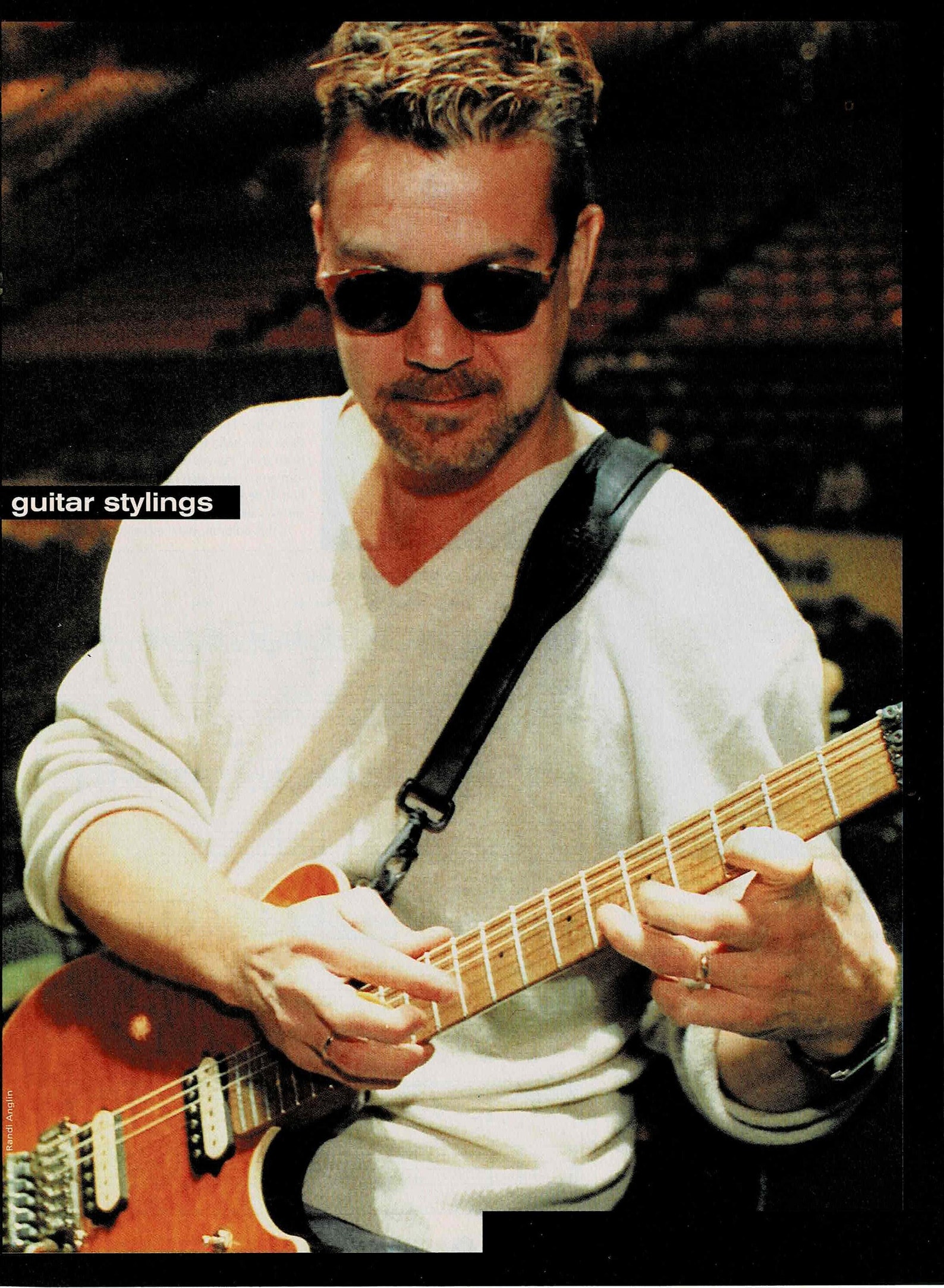 Eddie Van Halen - 1996 Music Print Ad Photo - Etsy