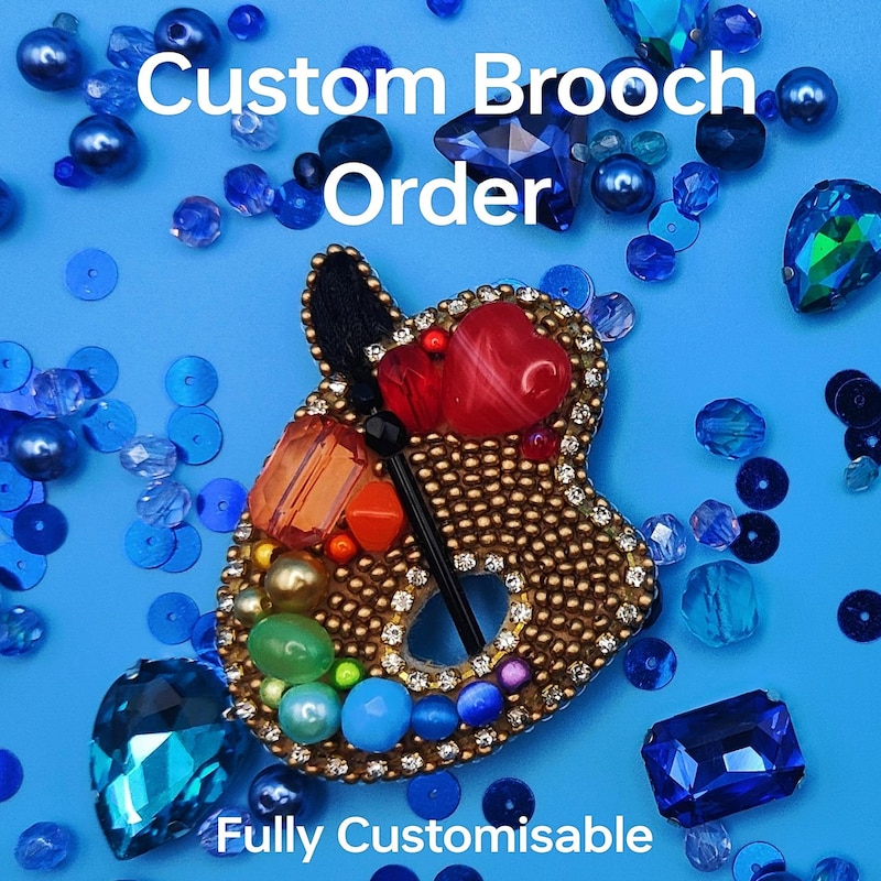 Custom Brooch - Etsy