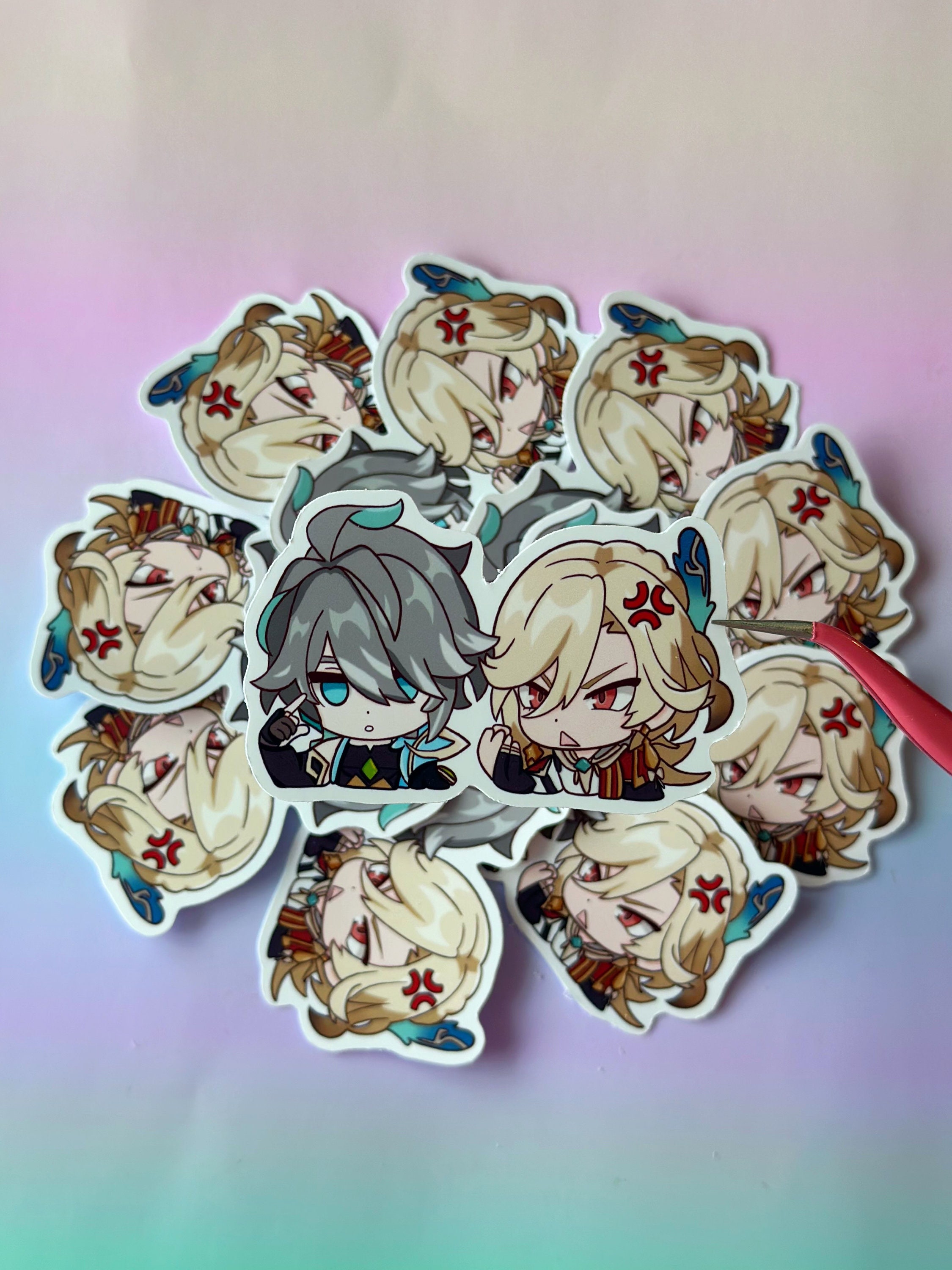 Kavetham Alhaitham Kaveh Genshin Impact Sticker - Etsy