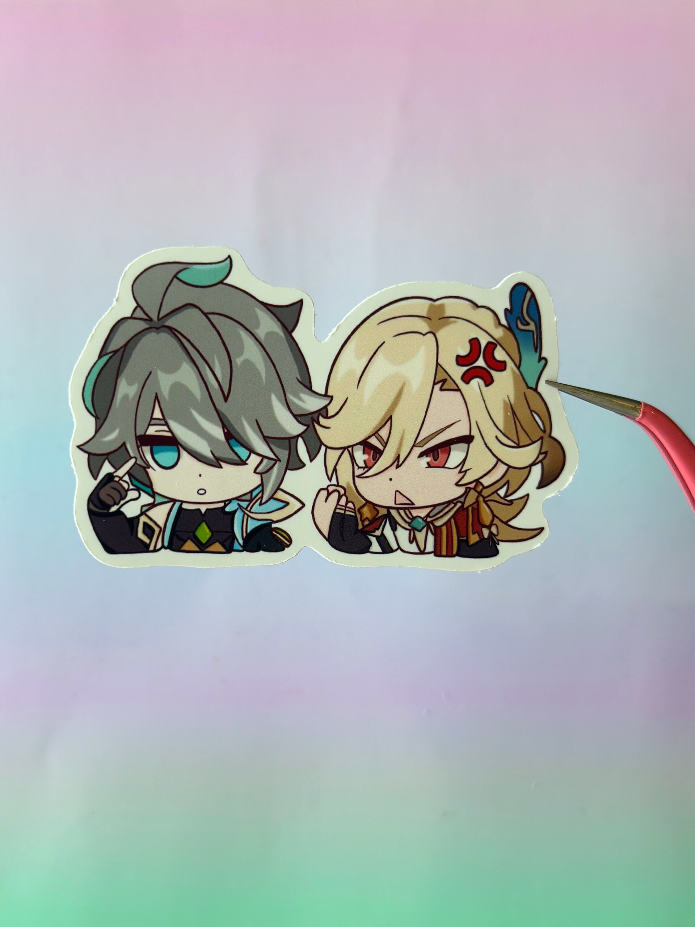 Kavetham Alhaitham Kaveh Genshin Impact Sticker - Etsy