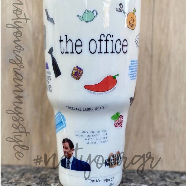 The Office Themed Tumbler - Etsy