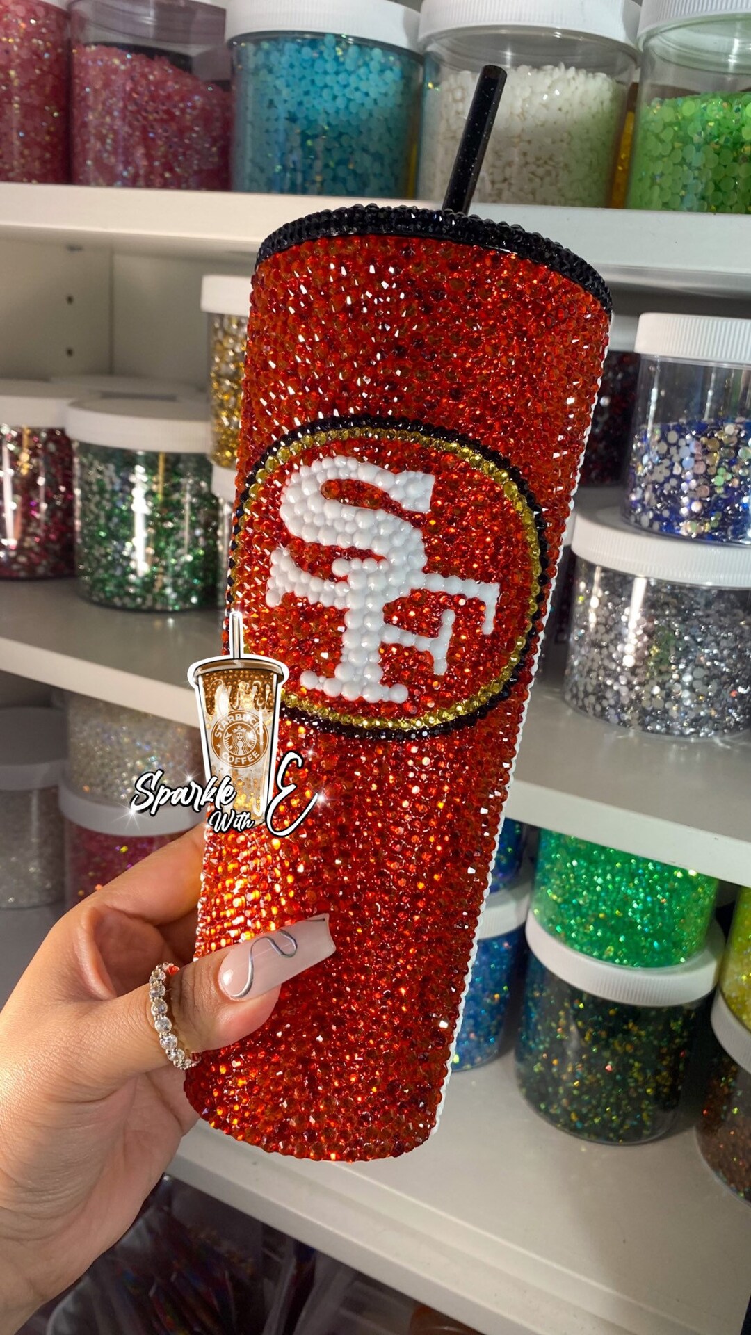 Pre-order / Full Bling Custom Made Tumbler / - Etsy
