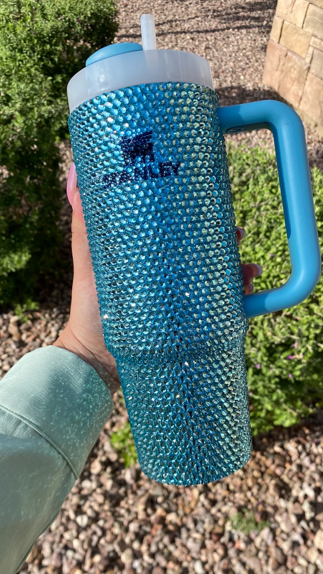 Ready to Ship 30oz Baby Blue Stanley - Etsy