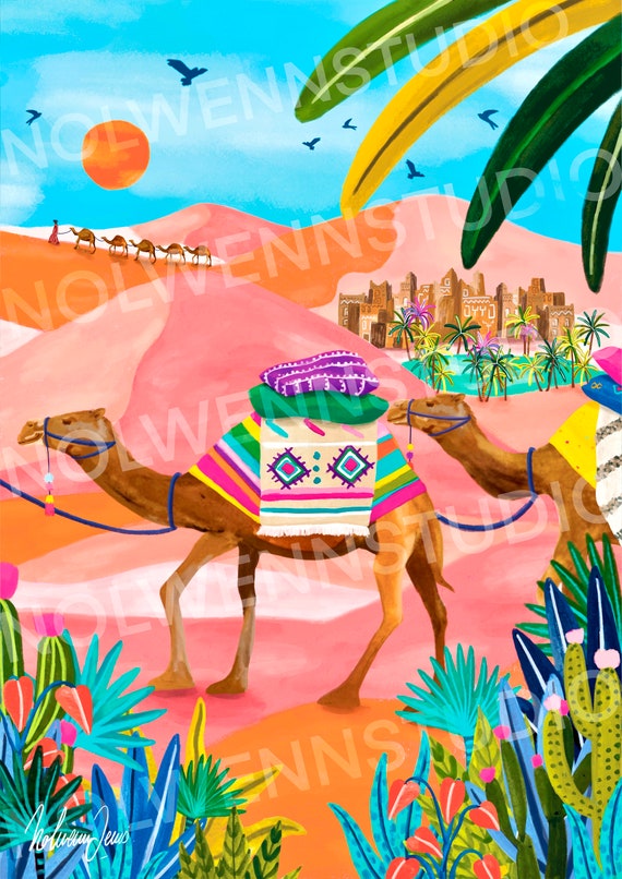 Sahara Desert Drawings