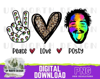 Peace Love Posty - Etsy