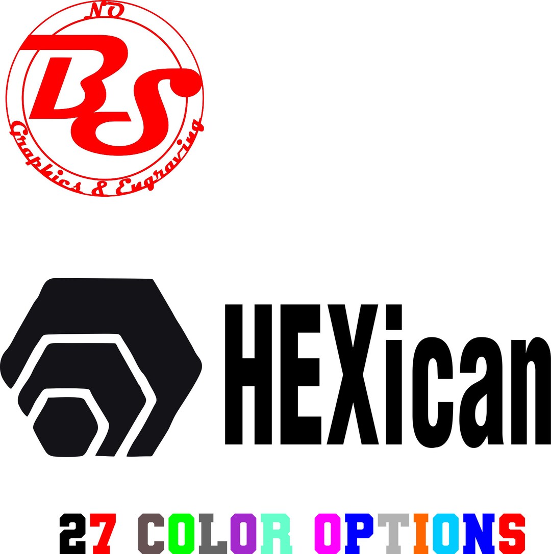 Hexican Hex.com HEX Hexflex Logo Crypto Etherium Eth Bumper Shiba Car ...