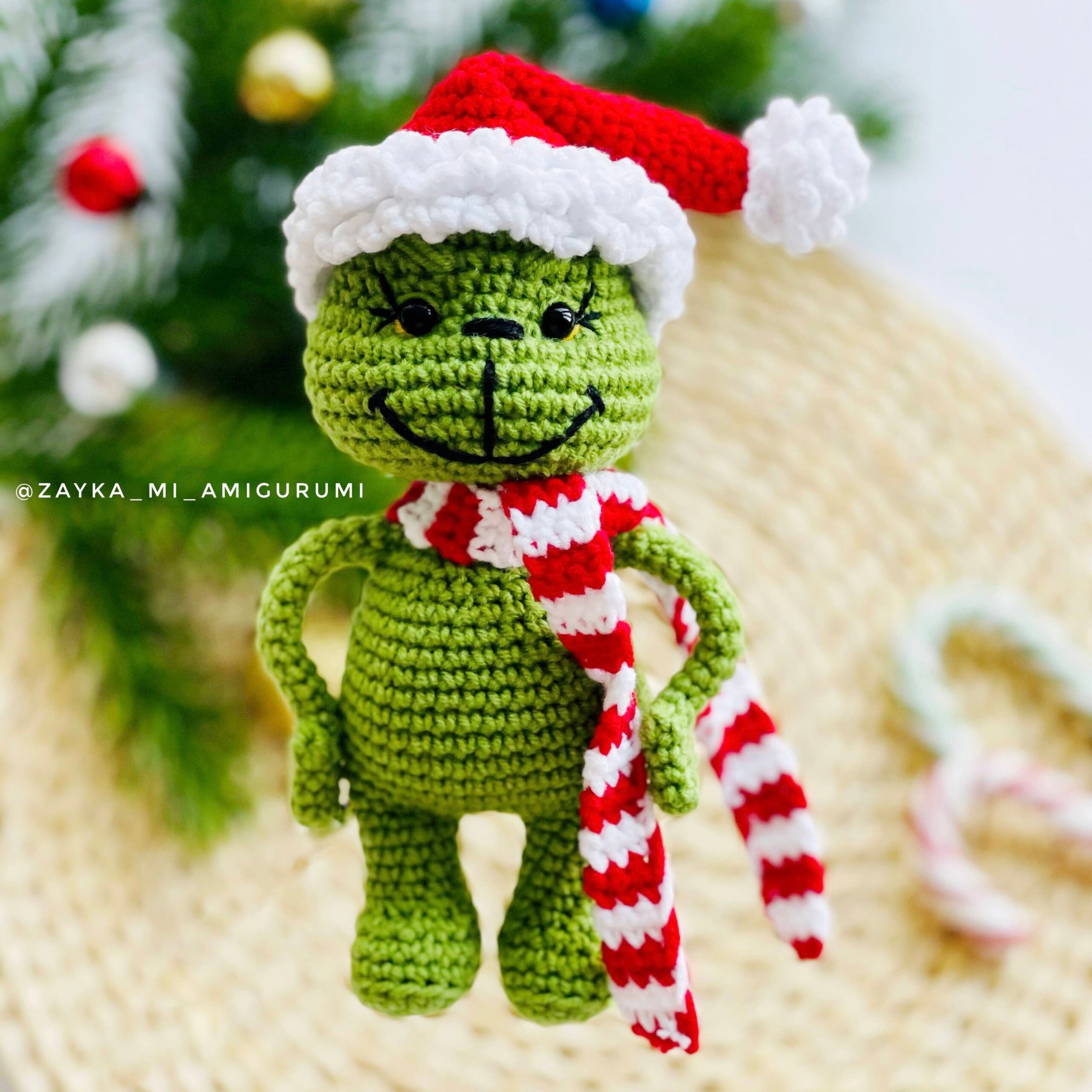 Crochet PATTERN PDF Amigurumi the Christmas Grinch Thief / - Etsy