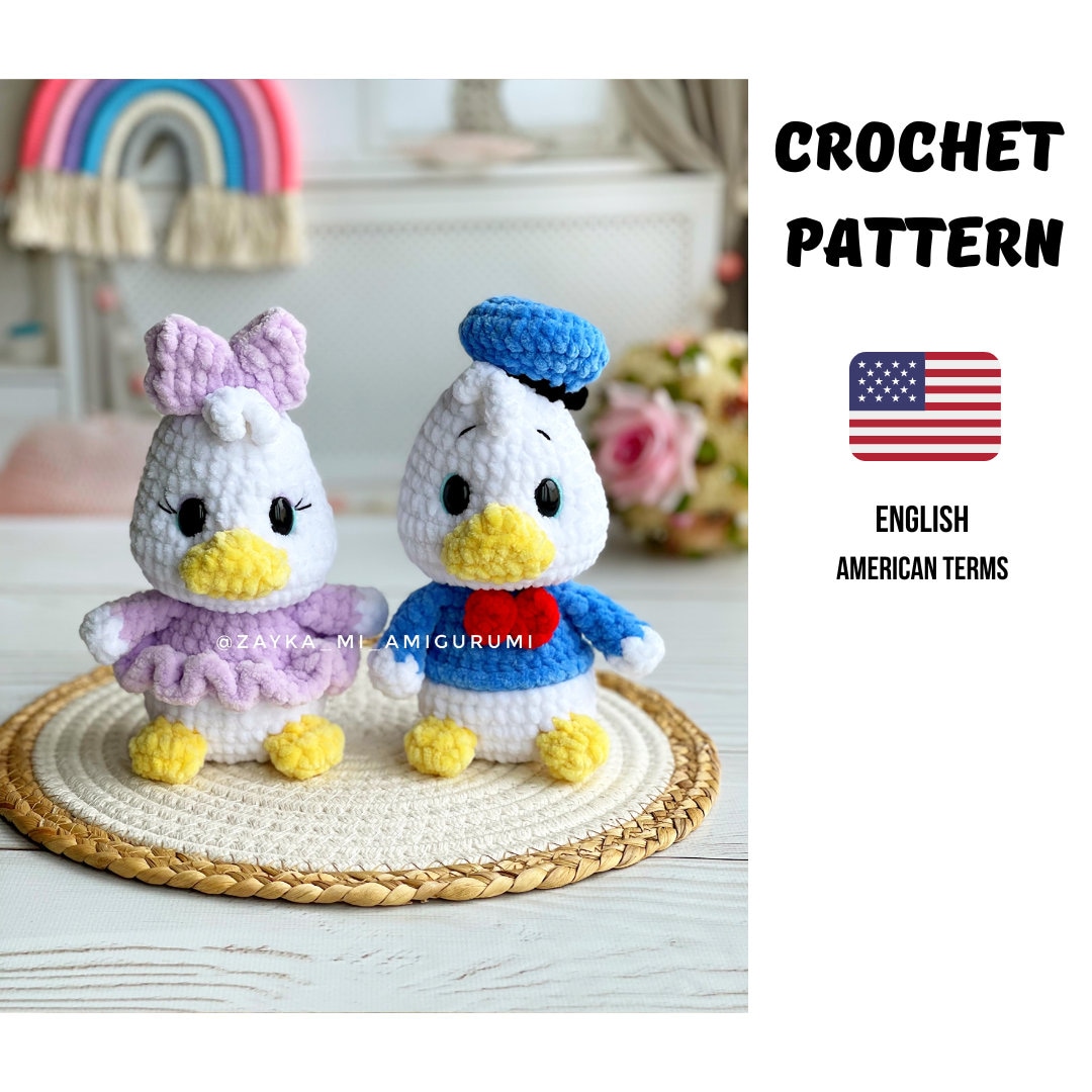 Crochet Pattern Duck PDF / Amigurumi Duck Pattern / Crochet Duckling ...