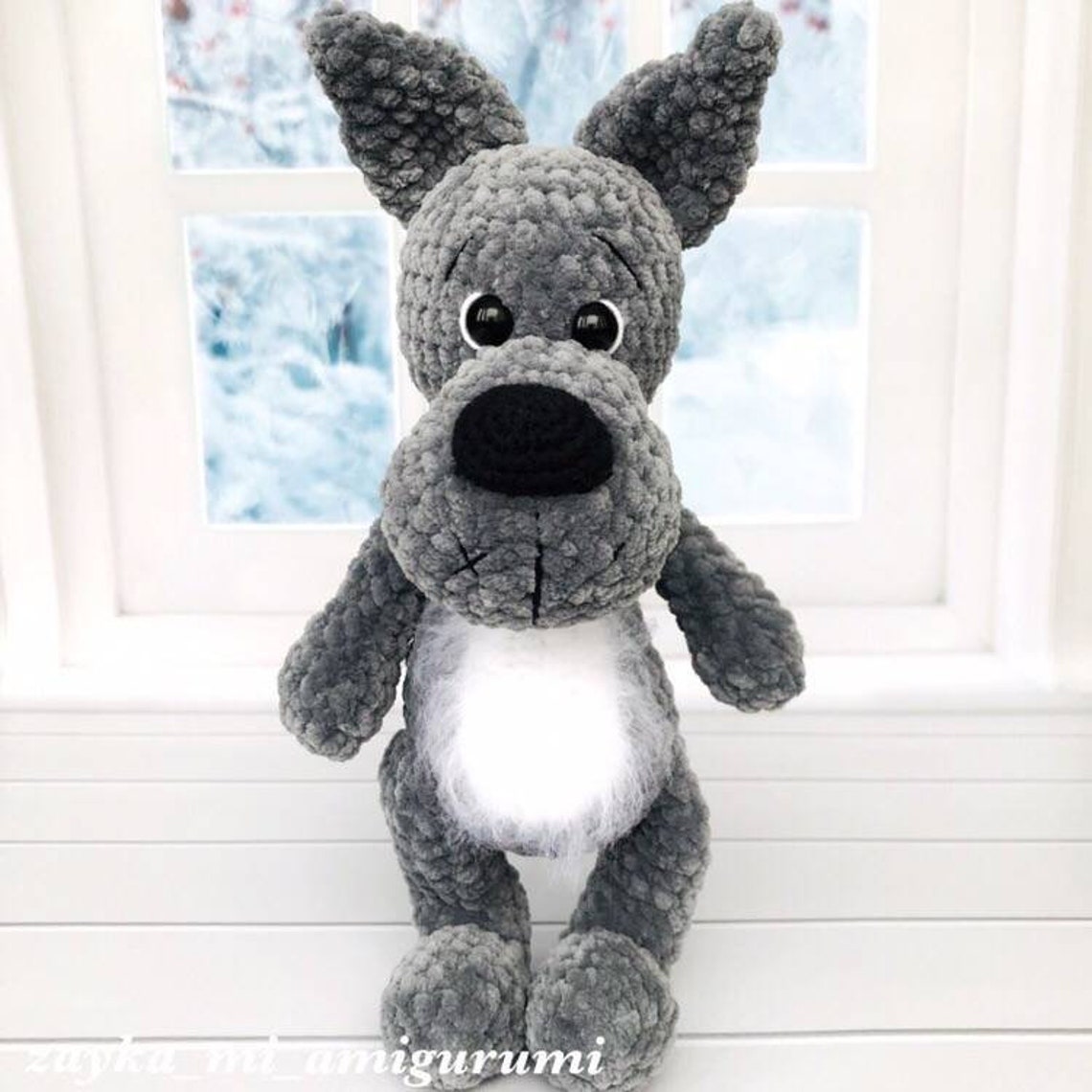 Crochet Pattern Wolf / Wolf Crochet Pattern / Crochet Pattern | Etsy