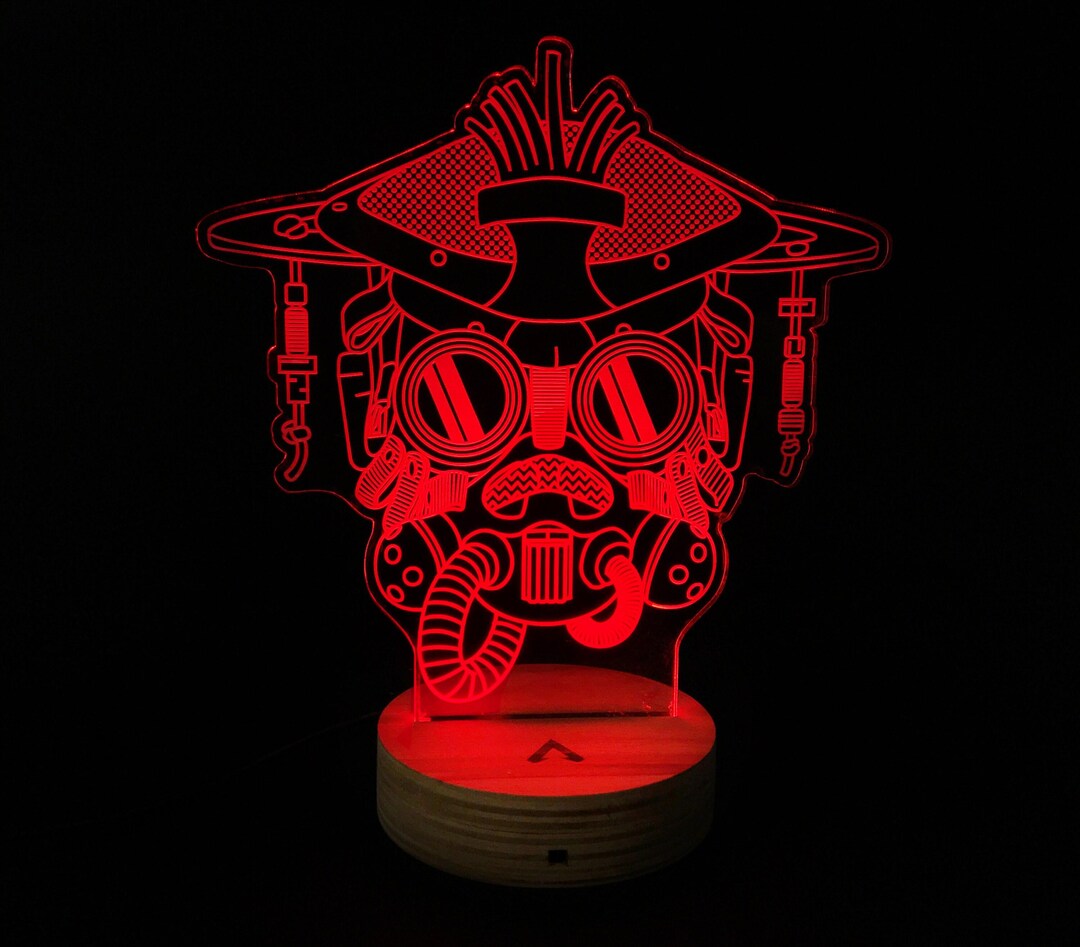 Bloodhound LED Lamp Inspired by Apex Legends Apex Legends Bloodhound ...