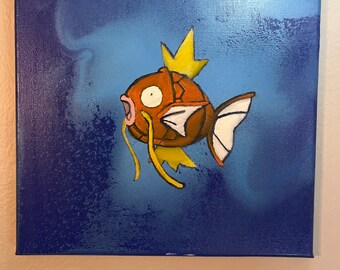 Magikarp Skeleton Pokémon Taxidermy Shadowbox 5x7 - Etsy