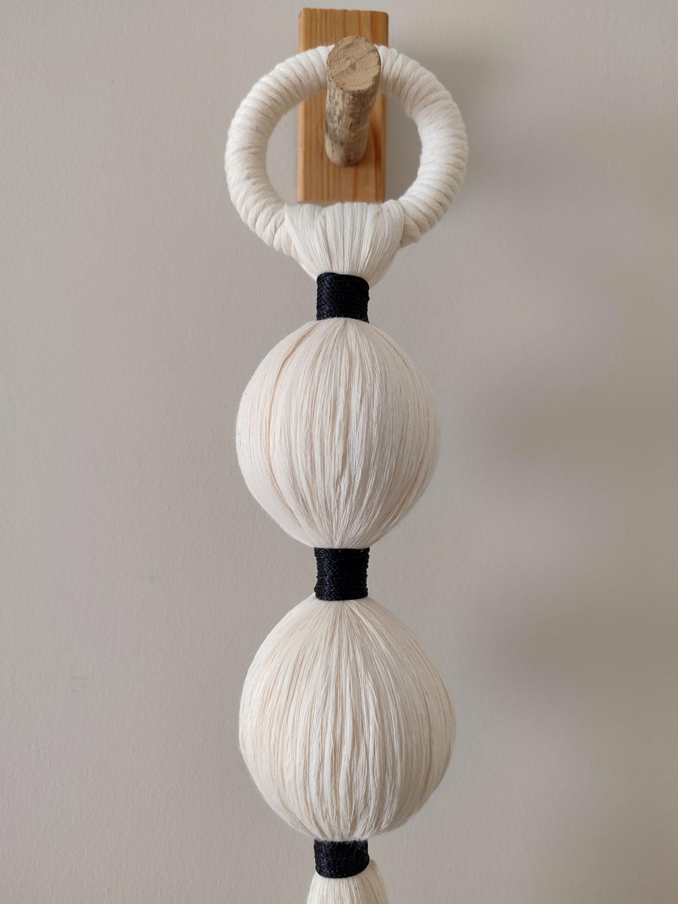 Handmade Macrame Ball Wall Hanging: Boho Scandinavian Decor - Etsy