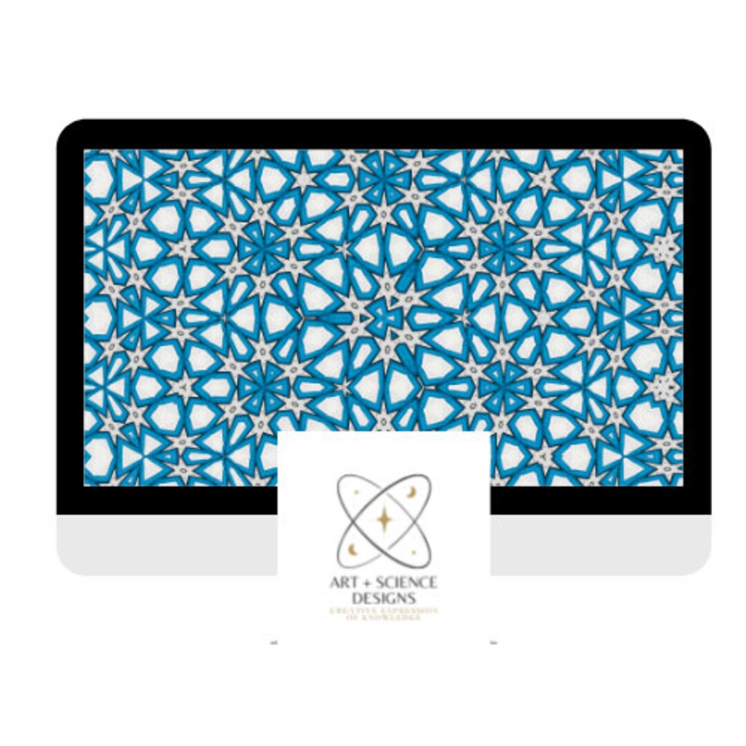 Seamless Celestial Pattern PNG – Ink Blue Constellation Stars for ...