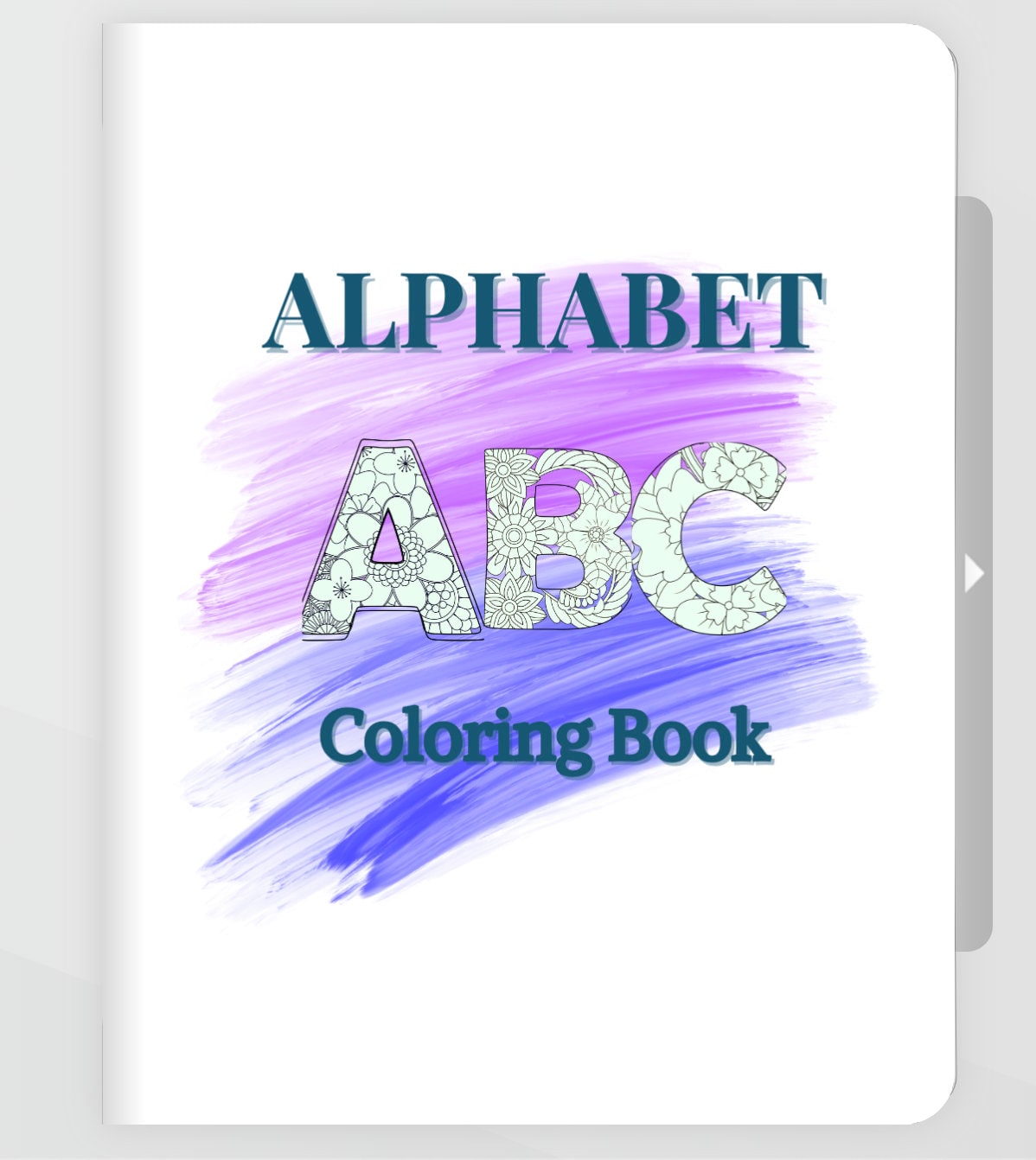 Printable Coloring Book Alphabet Abcs for Mom, Mama, Mommy Ready-to ...