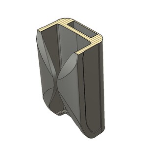 3D Printed RTL-SDR Magnetic Mount, ASA Durable Material, Rare Earth ...