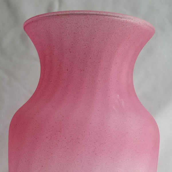 Frosted Pink Glass - Etsy