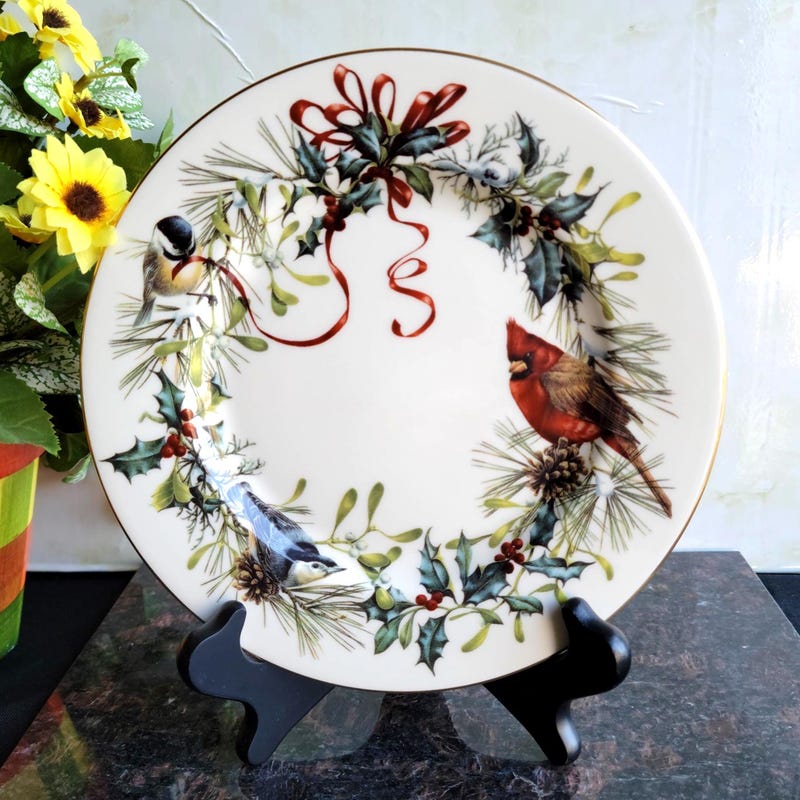 Lenox Salad Plate Holiday - Etsy