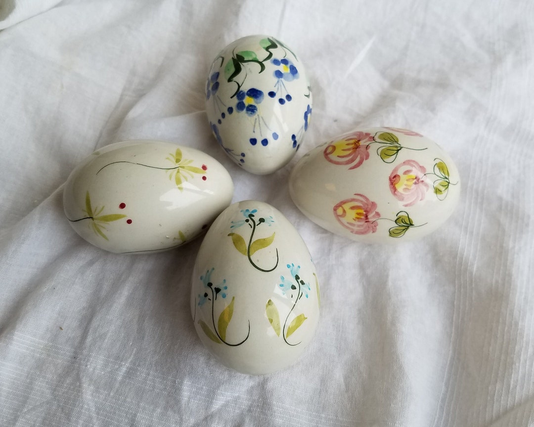 Golden Crown E& R Porcelain Easter Egg - 4 Variations - Etsy