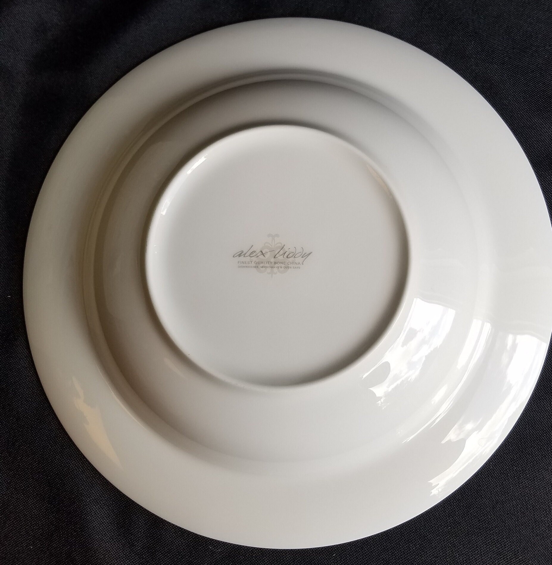 Alex Liddy Pure White Aquis Rim Soup Bowl Set of 2 - Etsy
