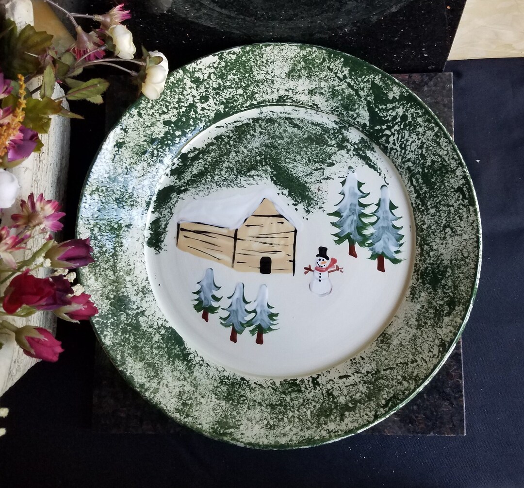 Robin Martz Pottery Deep Dish Platter - Etsy