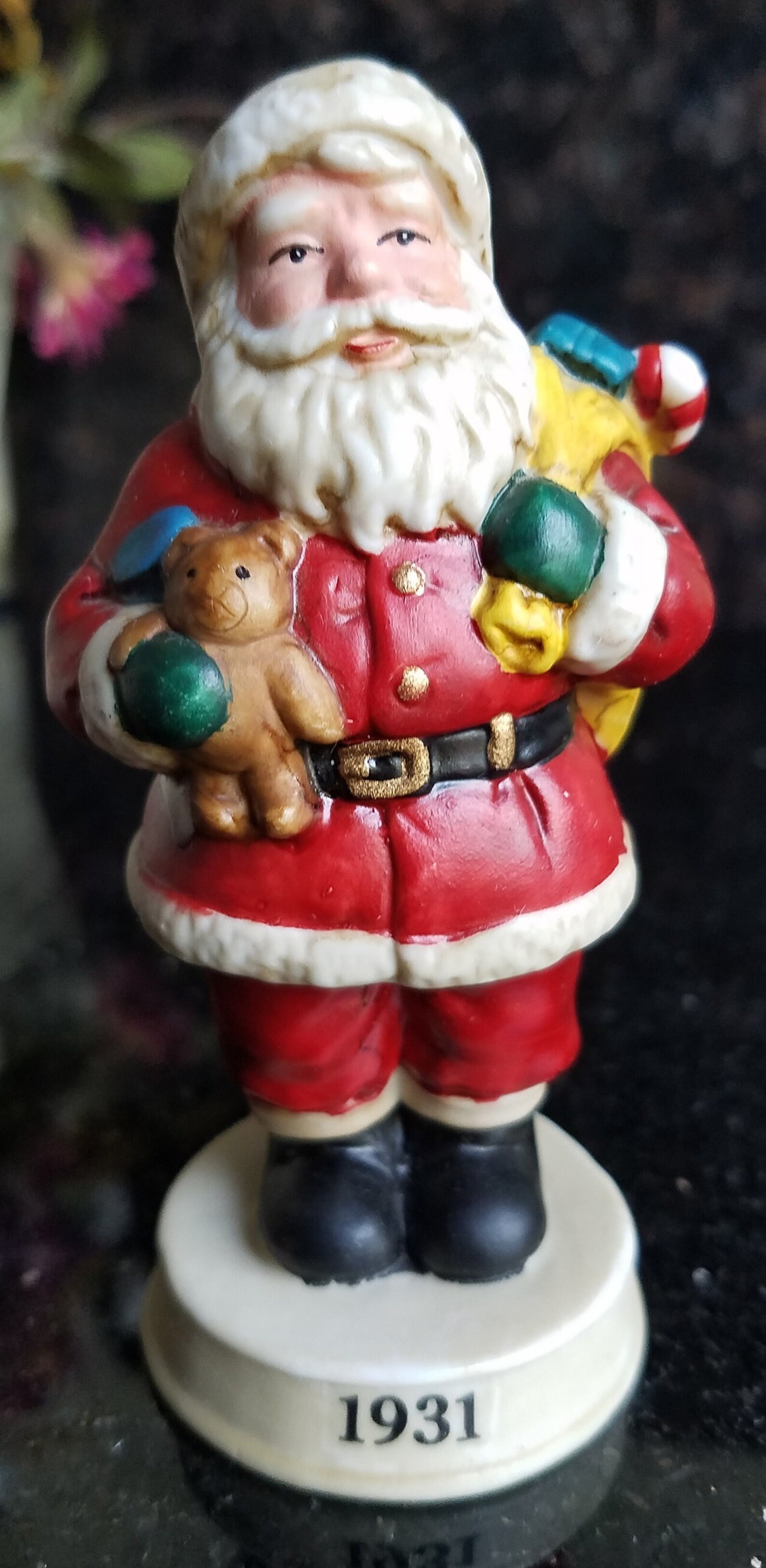 Russ Berrie Memories of Santa Reproduction Christmas Figurines - Lot of ...