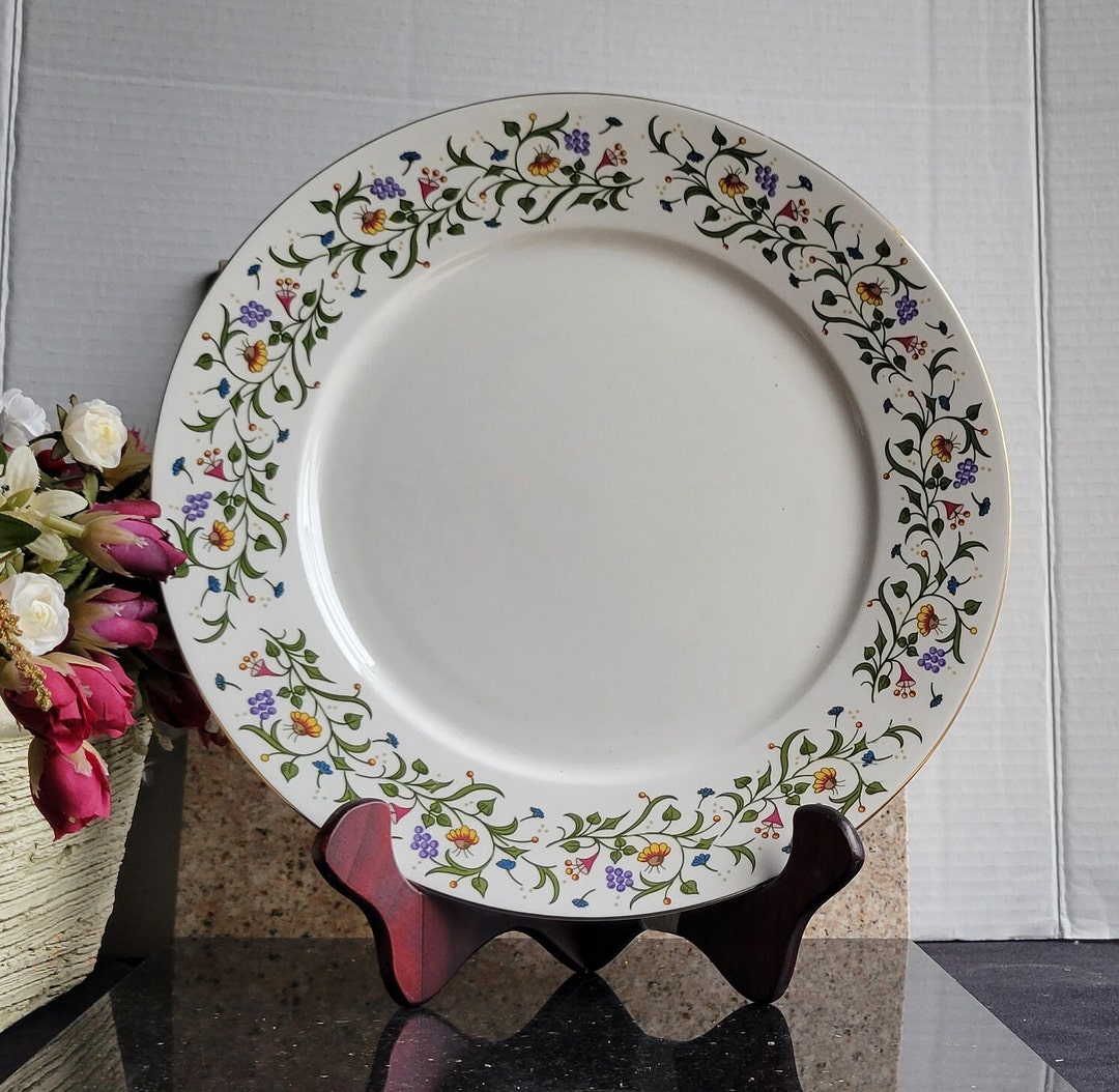 Vintage Farberware Fine China Chop Plate - 12.25"d - Etsy
