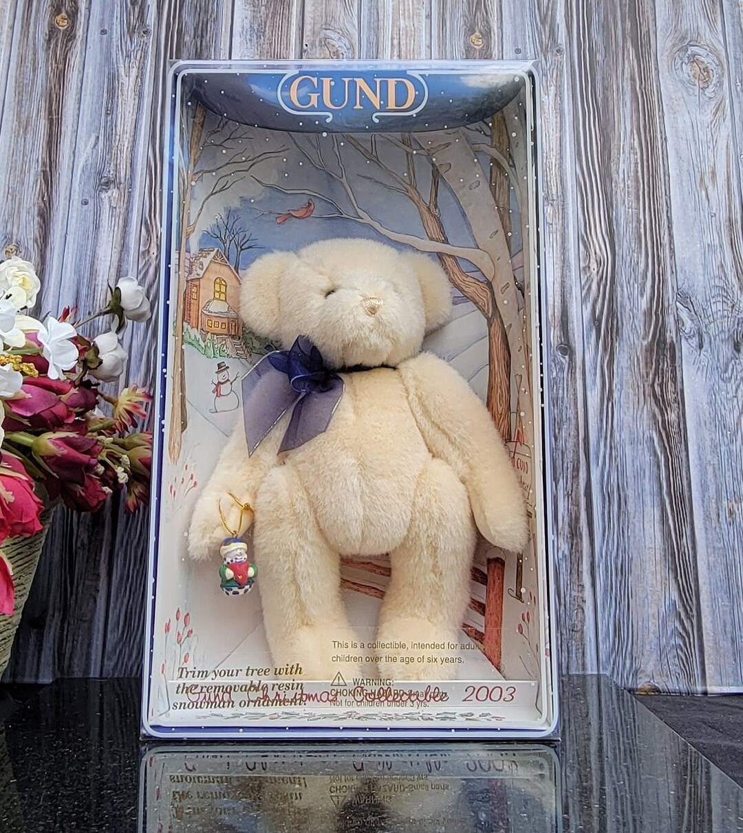 Gund Christmas Collection Yulebeary Retired Teddy Bear - Etsy