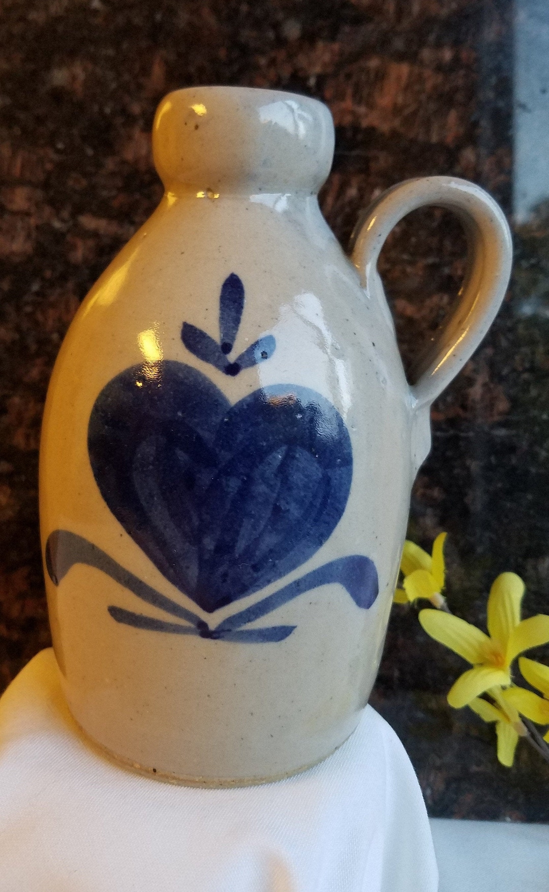 Vintage Stoneware Crocks and Jugs/heart Motif - Etsy