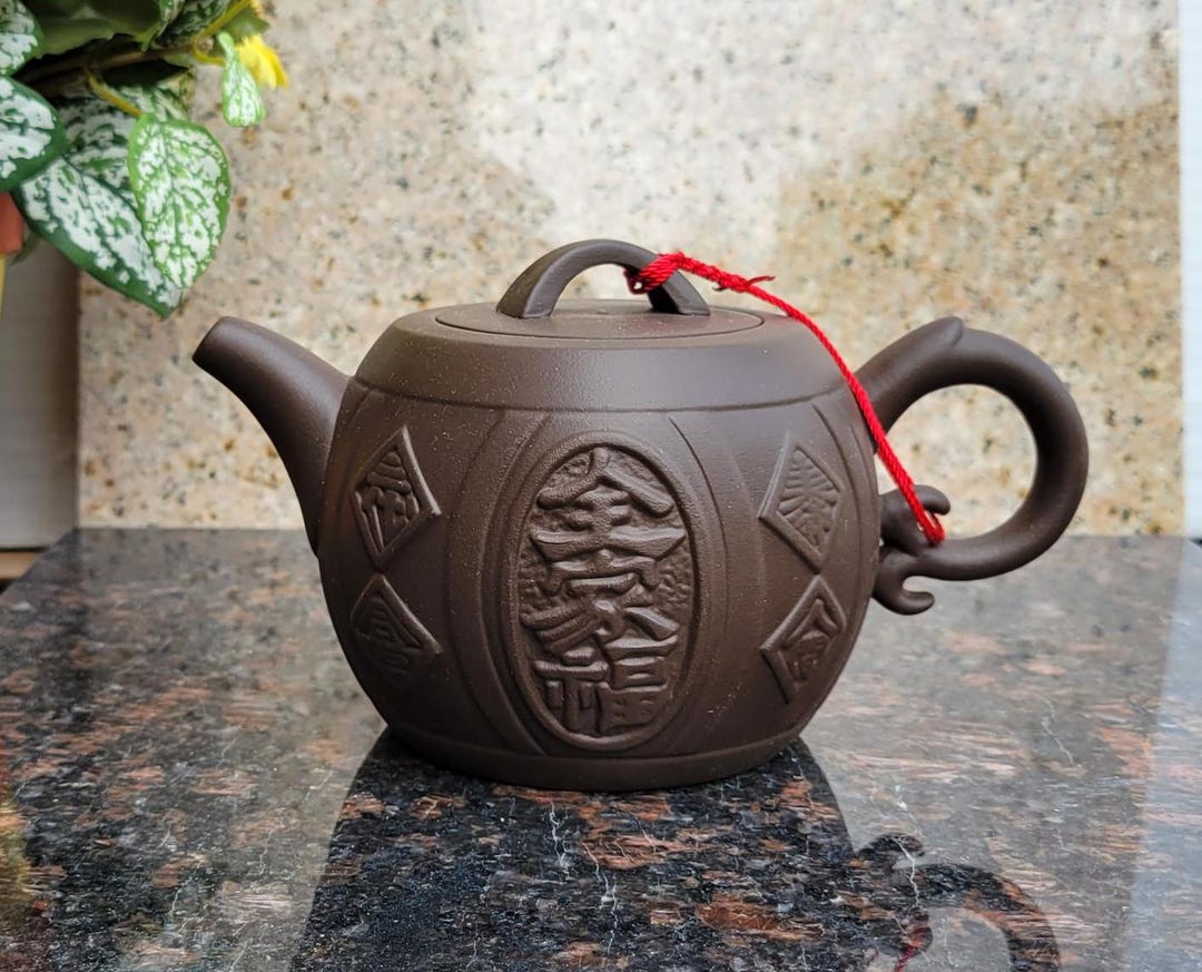 Chinese Handmade Terracotta Teapot - Etsy