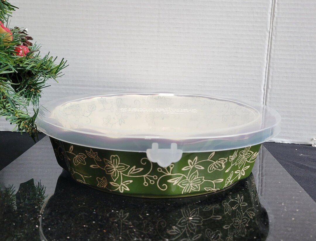 Temptation by Tara Presentable Ovenware With Plastic Lid 10d - Etsy