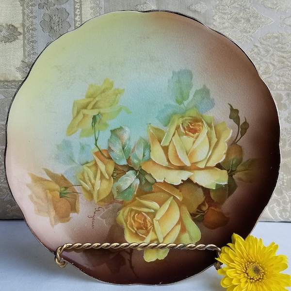 Yellow Rose China - Etsy