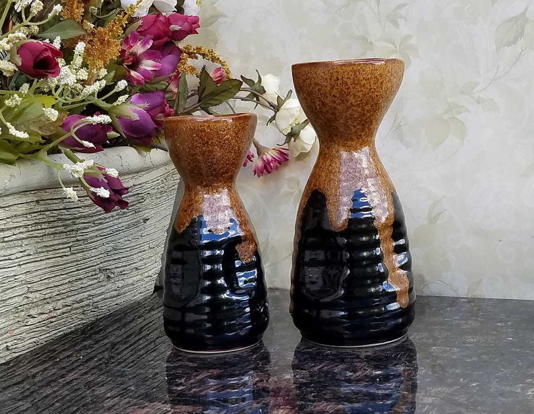 Japanese Sake Pitcher - Two Tone Color - Sold Individually - Etsy