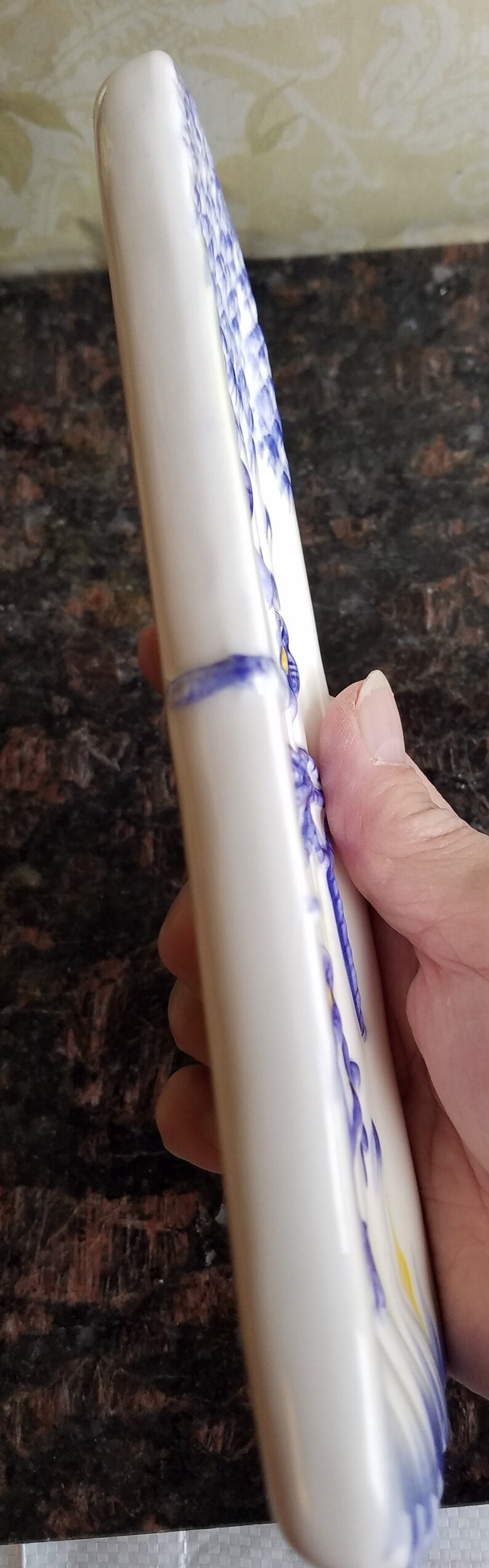 Spode Blue and White Imperial Garden Spoon Rest - Etsy