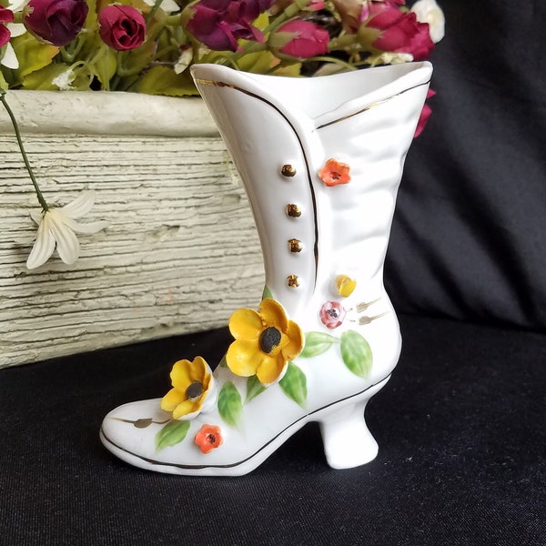 Ceramic Victorian Boot - Etsy