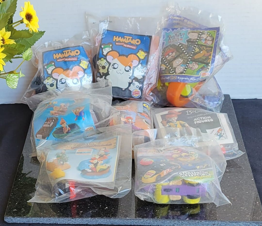 Lot of 8 Burger King Kid Meal Toy Collectible - Etsy