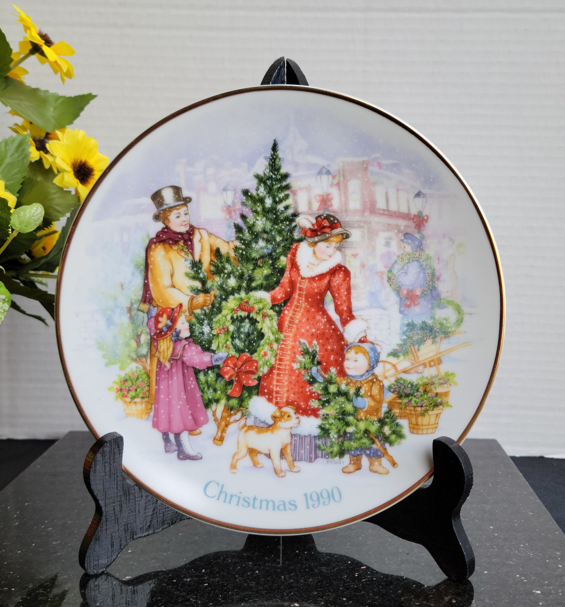 Avon Christmas Collectibles Plate From the 90's / 7 Series - 8"d - Etsy