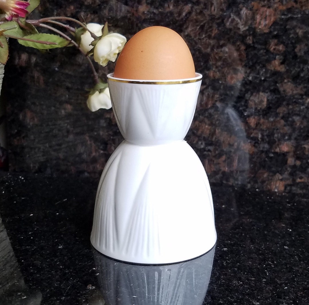 Shelly England White Double Egg Cup Holder - Etsy